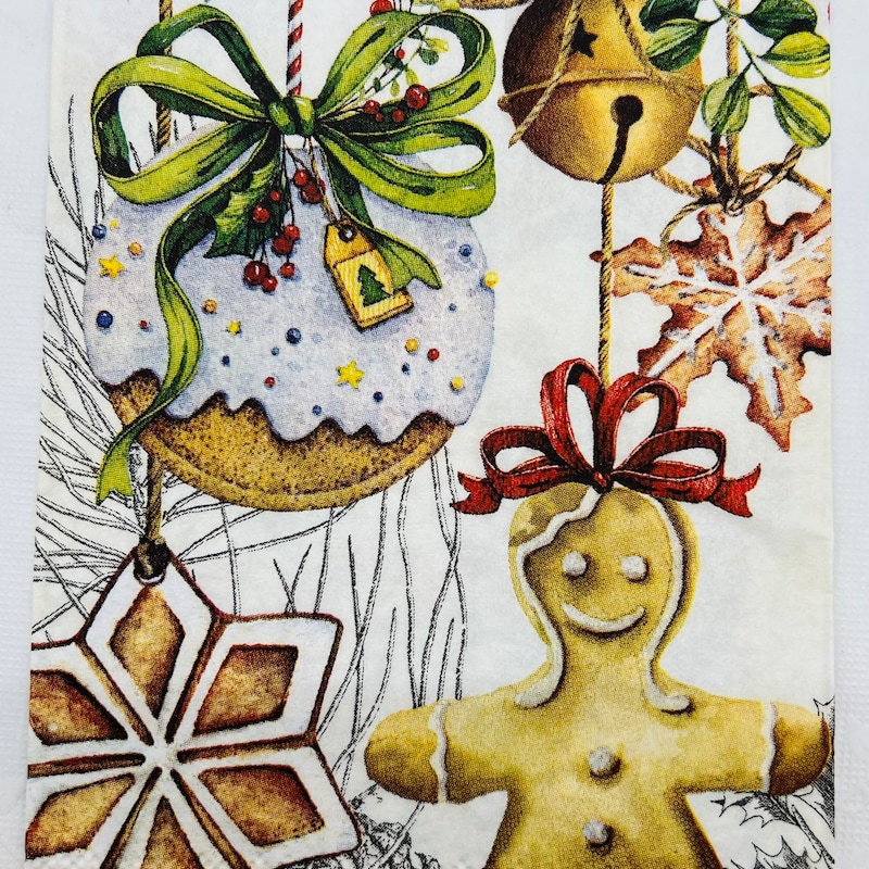 Gingerbread Kitchen Towel - Etsy