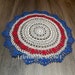 Handmade Crochet Doily, Eagle and Star, 4th of July, Home Decor - Etsy