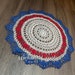 Handmade Crochet Doily, Eagle and Star, 4th of July, Home Decor - Etsy