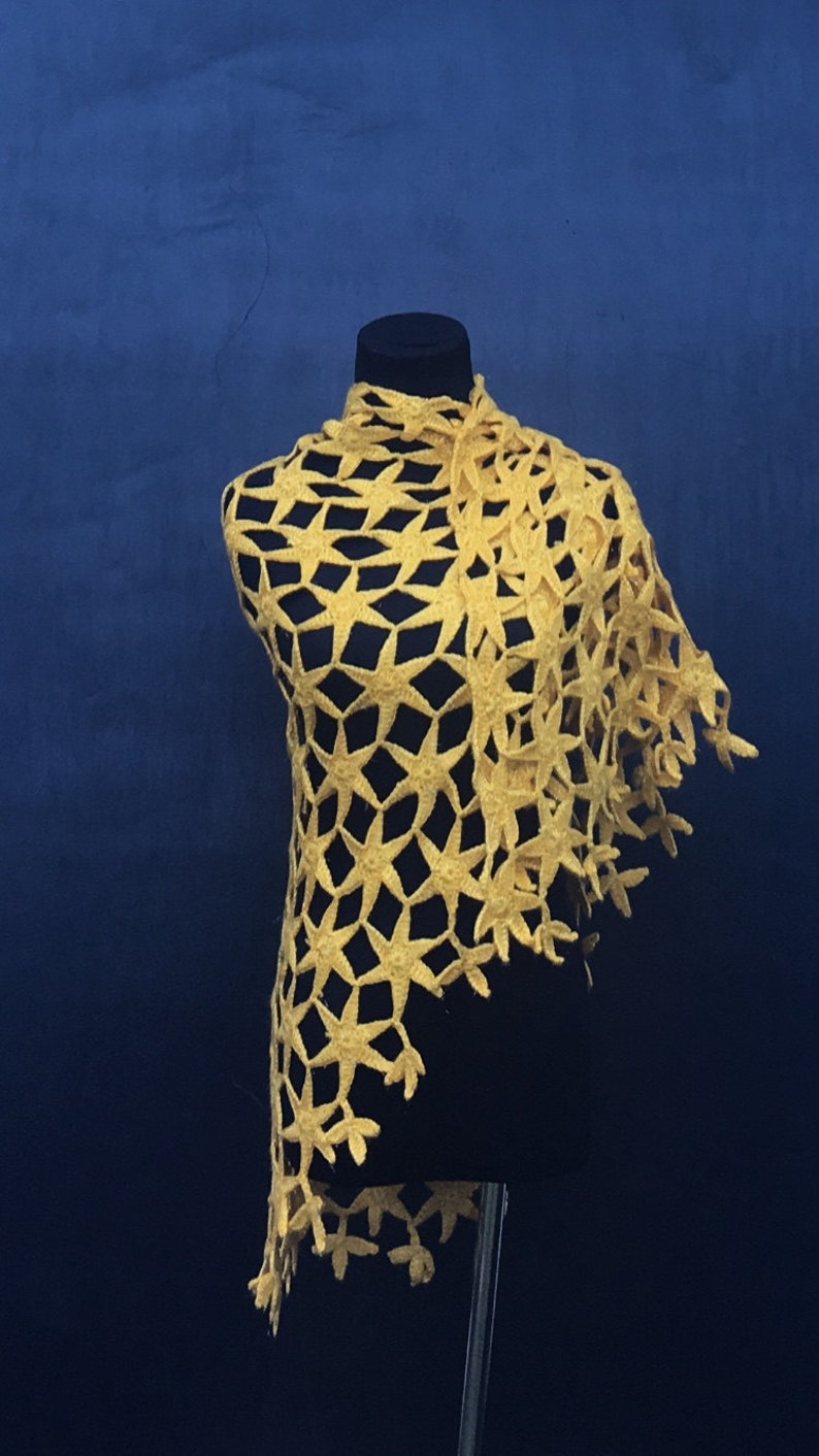 Crochet Yellow Shawl,bridal Cover Up,shrug,fall Shawl,soulder Shawl ...