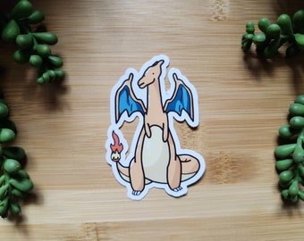 Chibi Charizard Sticker - Etsy