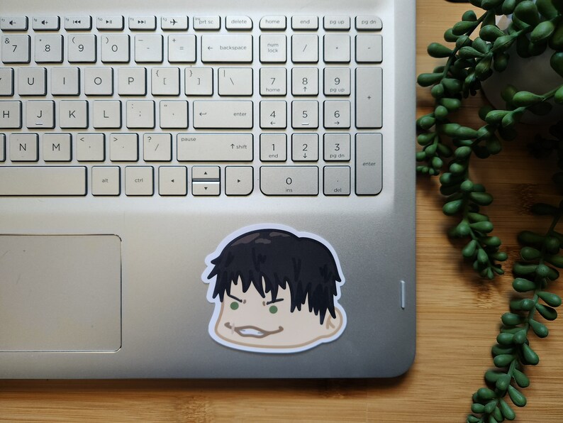 Toji Fushiguro Chibi Vinyl Sticker - Etsy