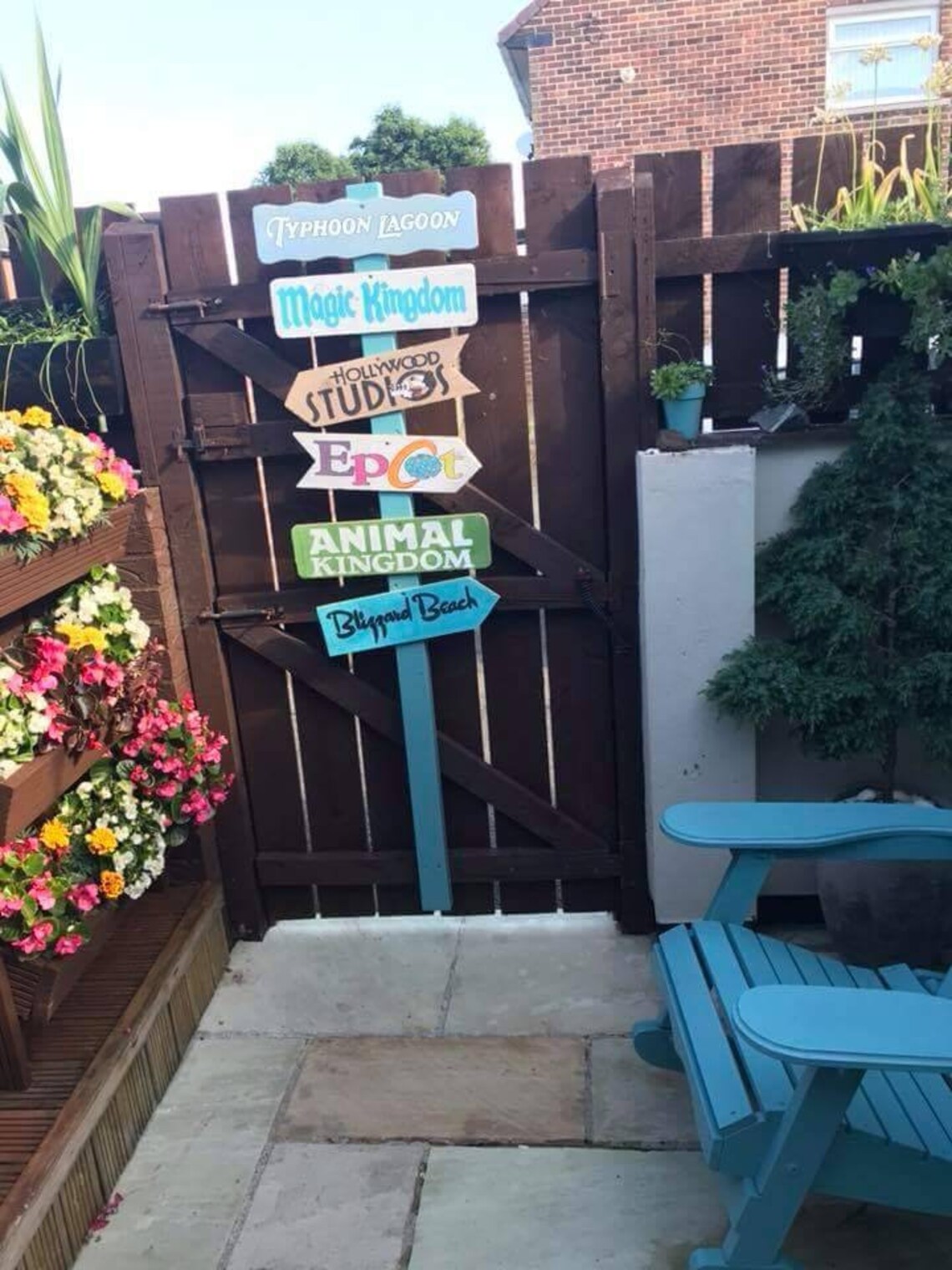 Disney Theme Park/ride Signpost Slats Wedding Table Names | Etsy UK