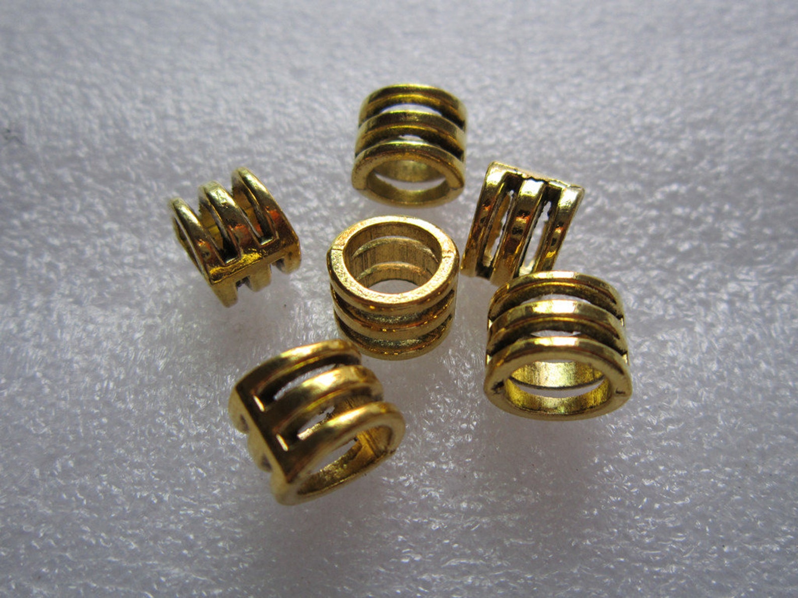 2PCS Gold Dreadlock Beads Dread Hair Braid Jewelry Accessories - Etsy