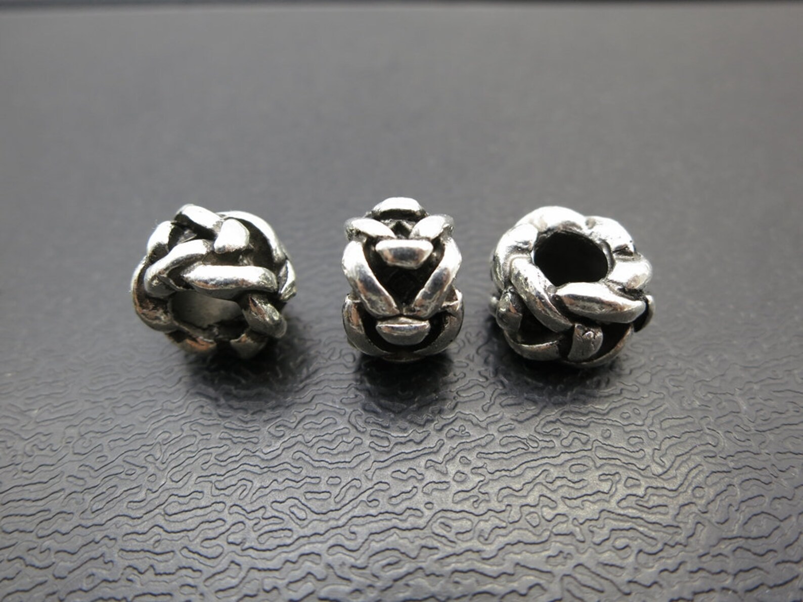 2PCS Antique Silver Dreadlock Beads Dread Hair Braid Jewelry | Etsy