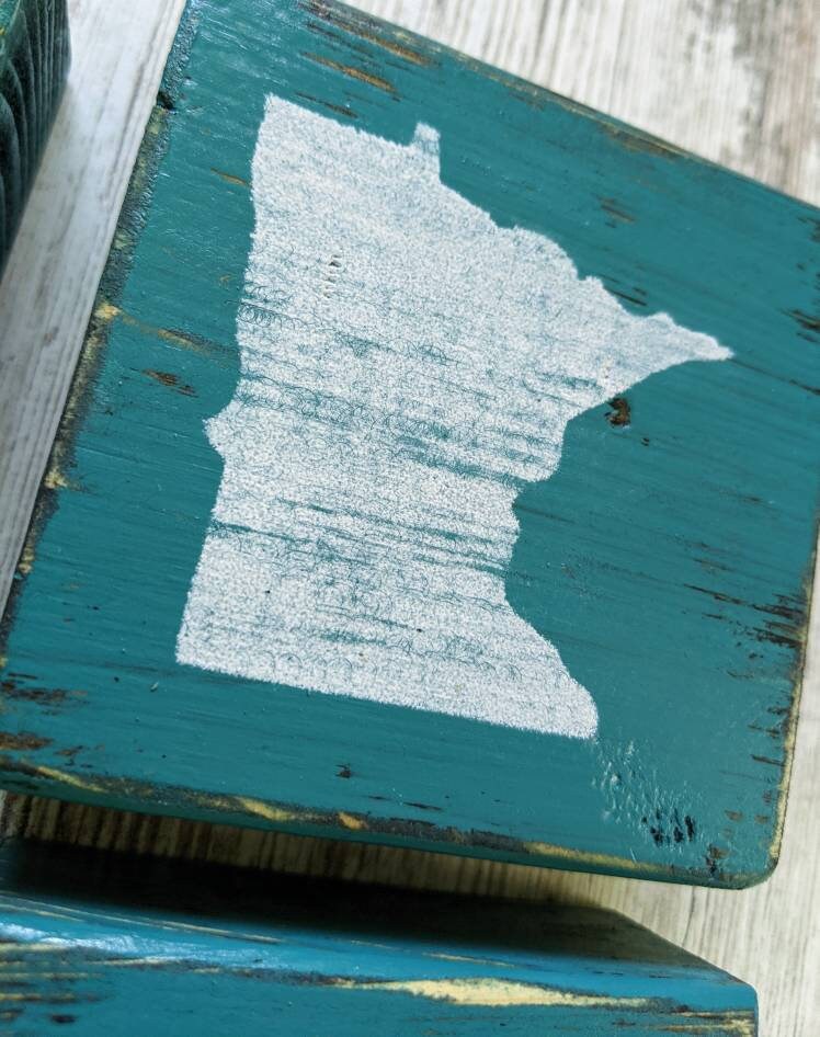 Minnesota Blocks. Love Blocks. Home Blocks. Minnesota Home | Etsy