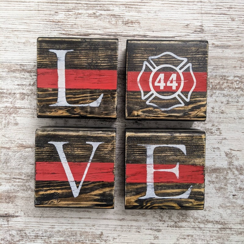 Firefighter Decor - Etsy