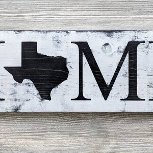 Texas Home Sign. Texas Home Decor. Texas Home Poster. Reclaimed Wood ...