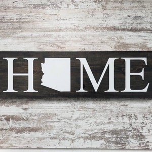 Arizona Home Sign. Arizona Home Decor. Arizona Home Poster. Arizona Art ...