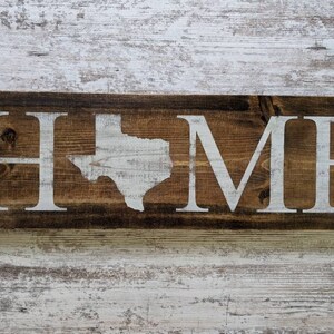 Texas Home Sign. Texas Home Decor. Texas Home Poster. Reclaimed Wood ...