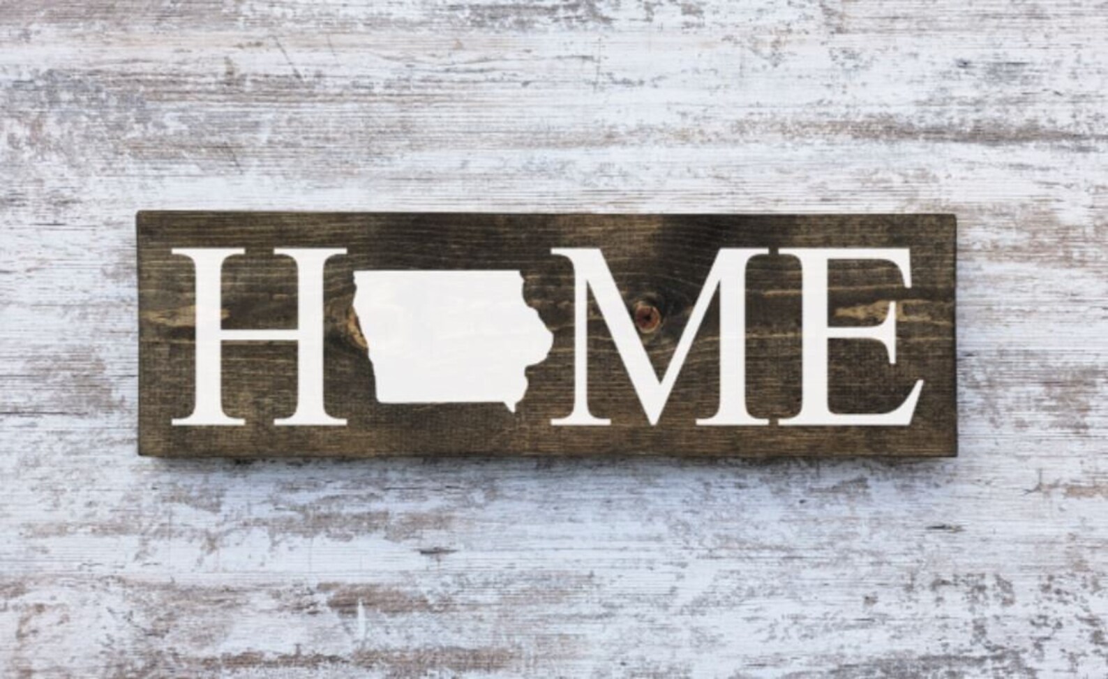 Iowa Home Sign. Iowa Home Decor. Iowa Home Poster. Reclaimed Wood. Iowa ...