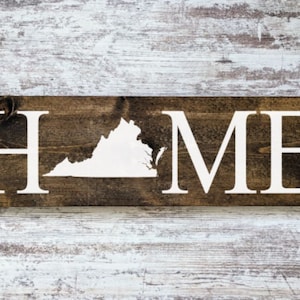 Virginia Home Sign. Virginia Home Decor. Virginia Home Poster ...