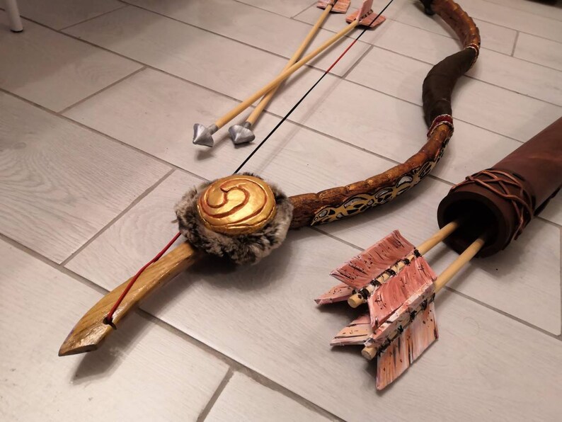 Bow Arrows and Quiver Merida Bow the Brave - Etsy