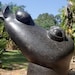 Stone Statue, Primitive Head, Sculpture Made in Artist Village ...