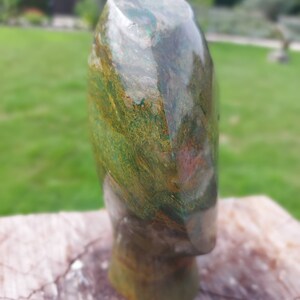 Statue Moonface in Stone, Face Creation, Stone Sculpture, Handcrafted ...