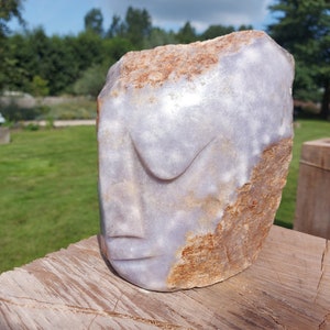 African Face Creation, Stone Sculpture, Fairtrade Zimbabwe, Shona-art ...