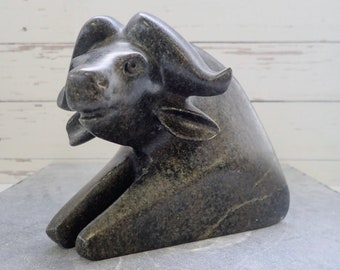 Buffalo Bust Stone - Etsy