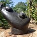 Stone Statue, Primitive Head, Sculpture Made in Artist Village ...