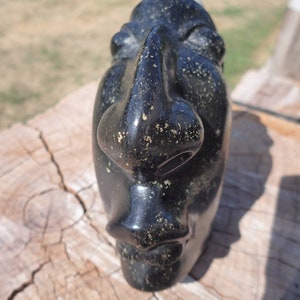 African Face Creation, Stone Sculpture, Fairtrade Zimbabwe, Shona-art ...