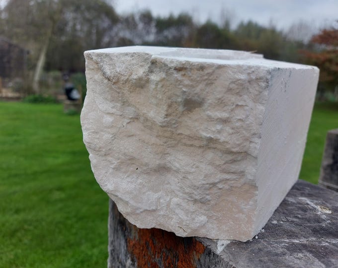 Alabaster Stone, Piece of Stone for Sculpting, Light Pink Alabaster, 6 ...