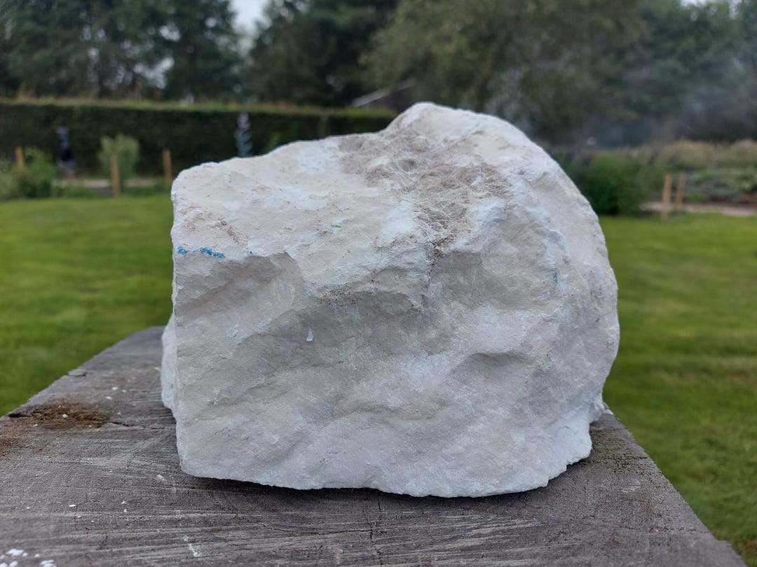 Alabaster Stone, Piece of Stone for Sculpting, White Stone , 6 Kg ...
