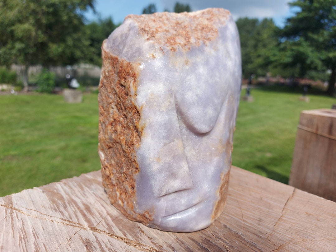 African Face Creation, Stone Sculpture, Fairtrade Zimbabwe, Shona-art ...