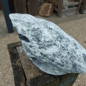 1 Block of Black/white Soapstone, 11 to 14 Kg Kg Steatite Rock, Soft ...