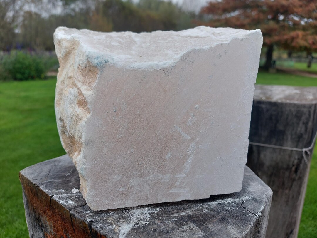 Alabaster Stone, Piece of Stone for Sculpting, Pink Alabaster, 6 Kg, 1 ...