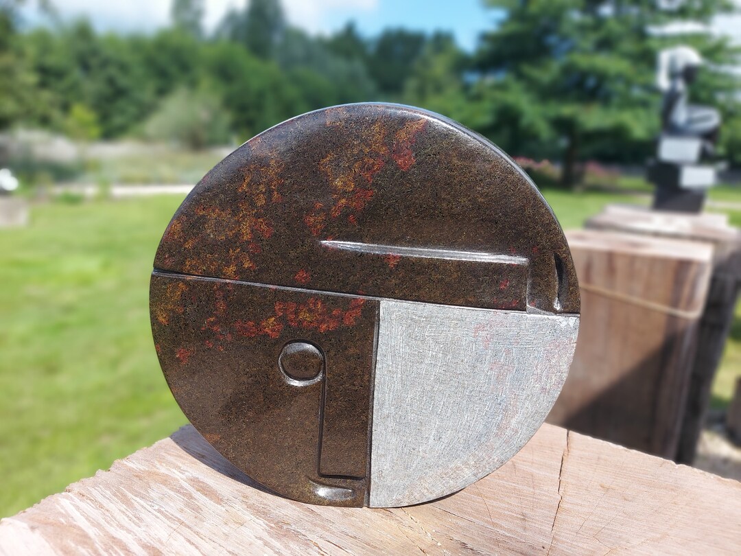 Stone Sculpture Faces in Stone, Handcrafted in Zimbabwe, Shona-art ...