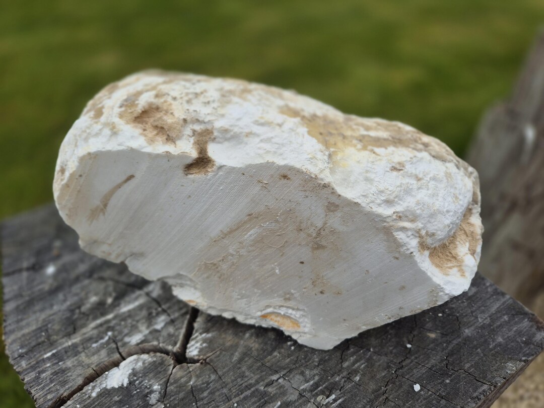 Alabaster Stone, Piece of Stone for Sculpting, White Italian Alabaster ...