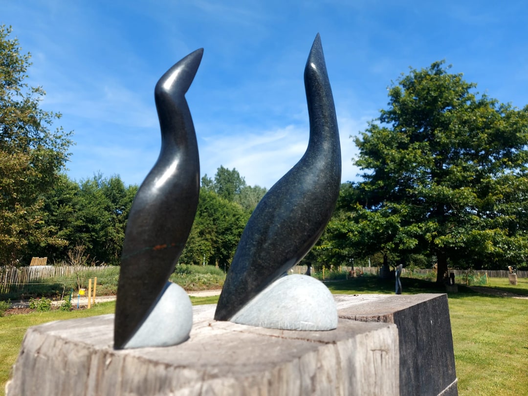 2 Birds in Stone, Bird Sculptures in Stone, Handmade in Zimbabwe ...