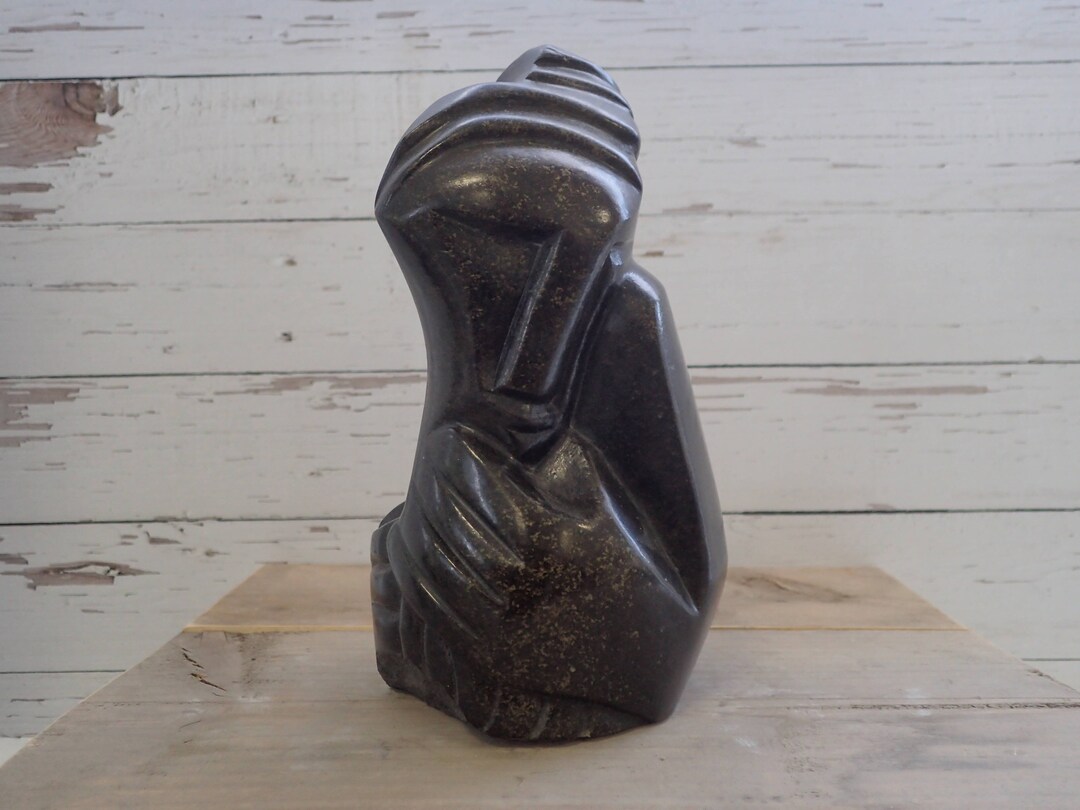 Stone Sculpture, Powerful Expression, Tribal Statue, Stone Sculpture ...
