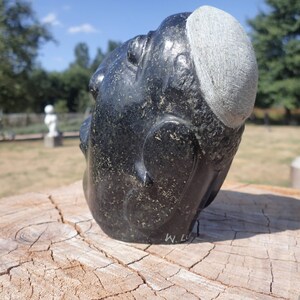 African Face Creation, Stone Sculpture, Fairtrade Zimbabwe, Shona-art ...