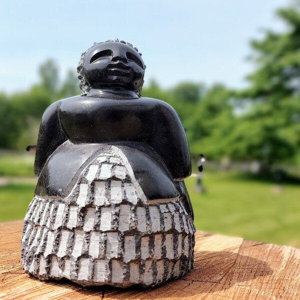 Statue of Fat Lady - Etsy UK