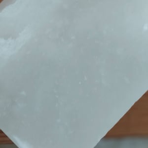 White Transparent Alabaster Stone, Piece of Stone for Sculpting, White ...