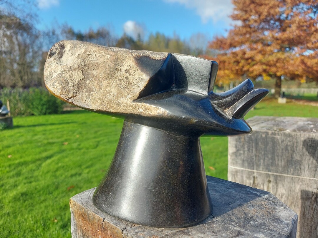 Stone Face, Handcrafted Sculpture, Fairtrade Zimbabwe, Shona-art, Mask ...