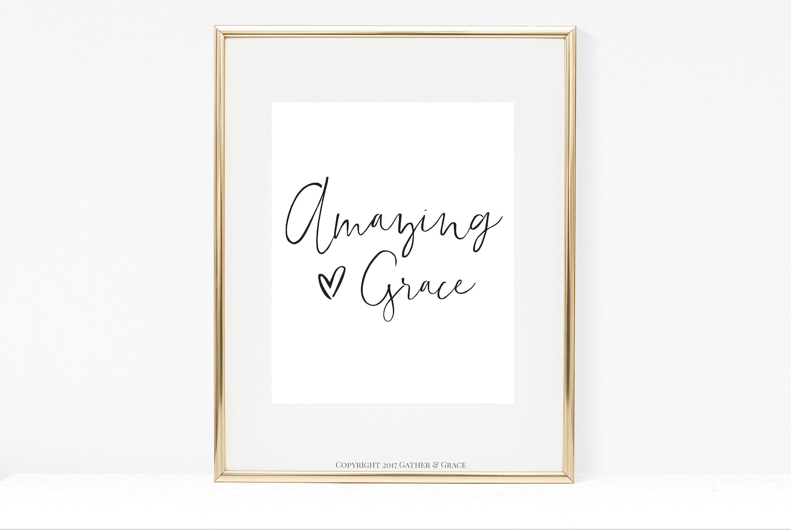 Amazing Grace Printable Grace Printable Quote Art Printable Quote ...