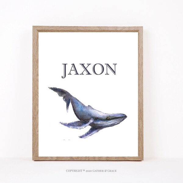 Preppy Whale - Etsy