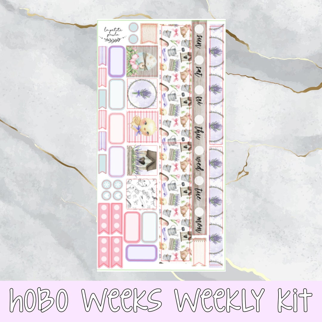 New Easter Week Hobonichi Weeks Kit HB37 Hobonichi Weeks Sticker Kit ...
