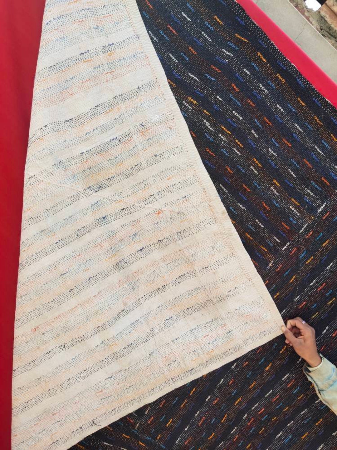 Antique Saami Quilt Hand Made Stunning Vintage Hand Stitched - Etsy