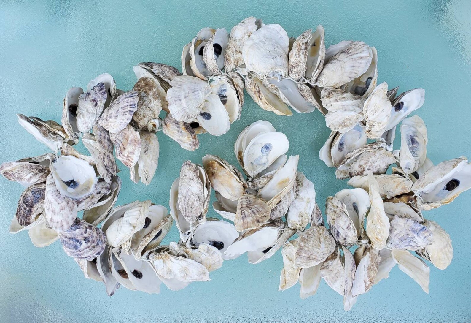 Oyster Shell Garland. Oyster Shell Table Runner. Wedding - Etsy