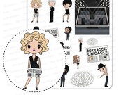 Broadway Musical Stickers Chicago the Musical Inspired Cute - Etsy