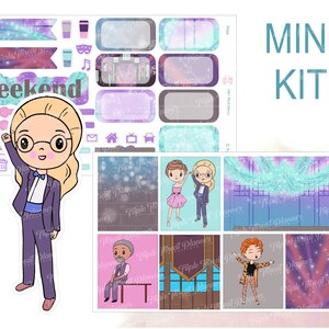 Broadway Musical Stickers the Prom Musical Inspired Weekly - Etsy