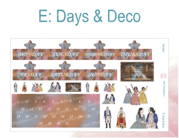 Craft Supplies & Tools Paper, Party & Kids Broadway Musical Stickers ...