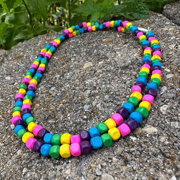 Candy Color Necklace - Etsy