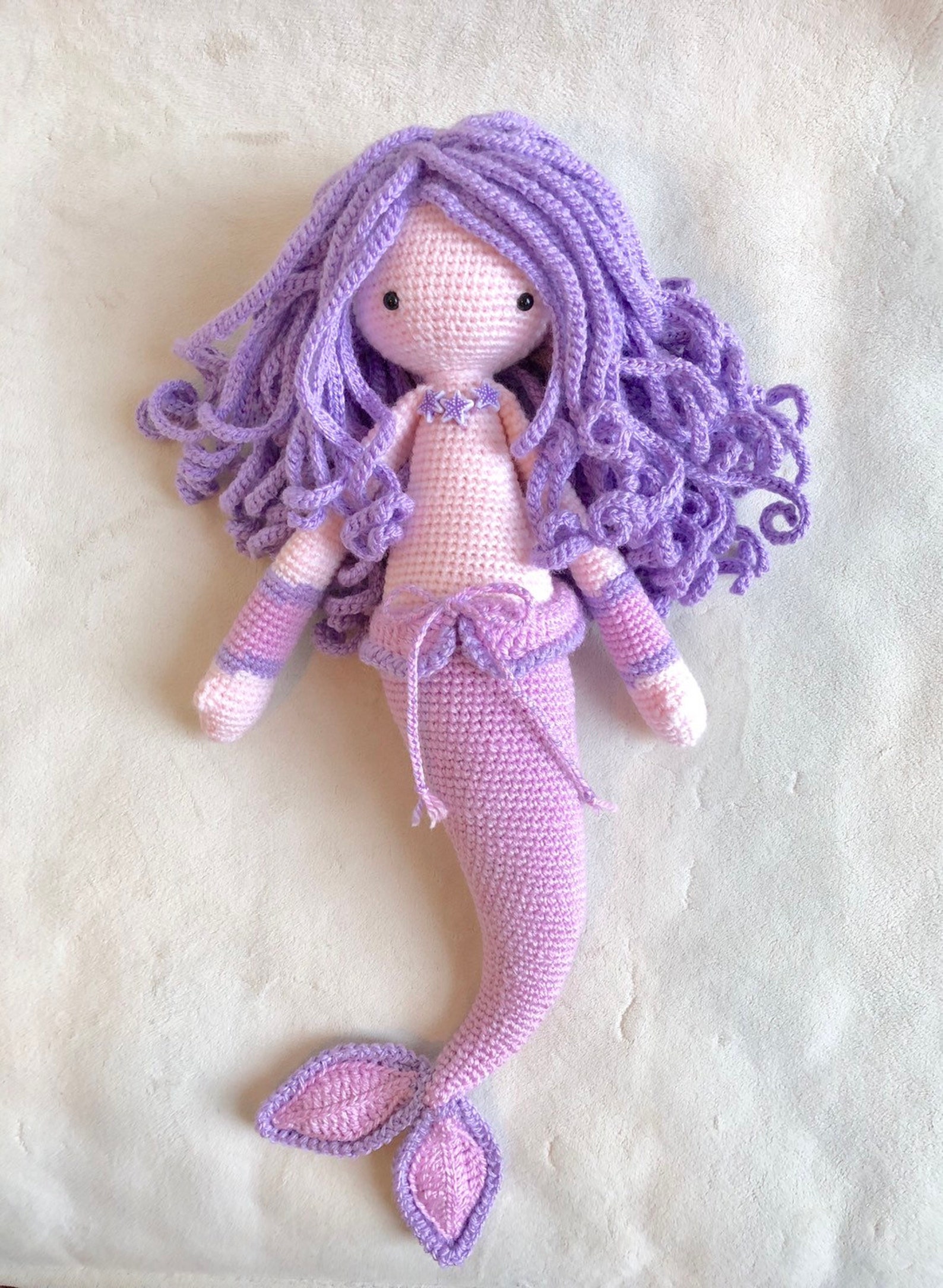 Mici the Mermaid by Lalylala Pattern/ Crochet Doll / Handmade Amigurumi ...