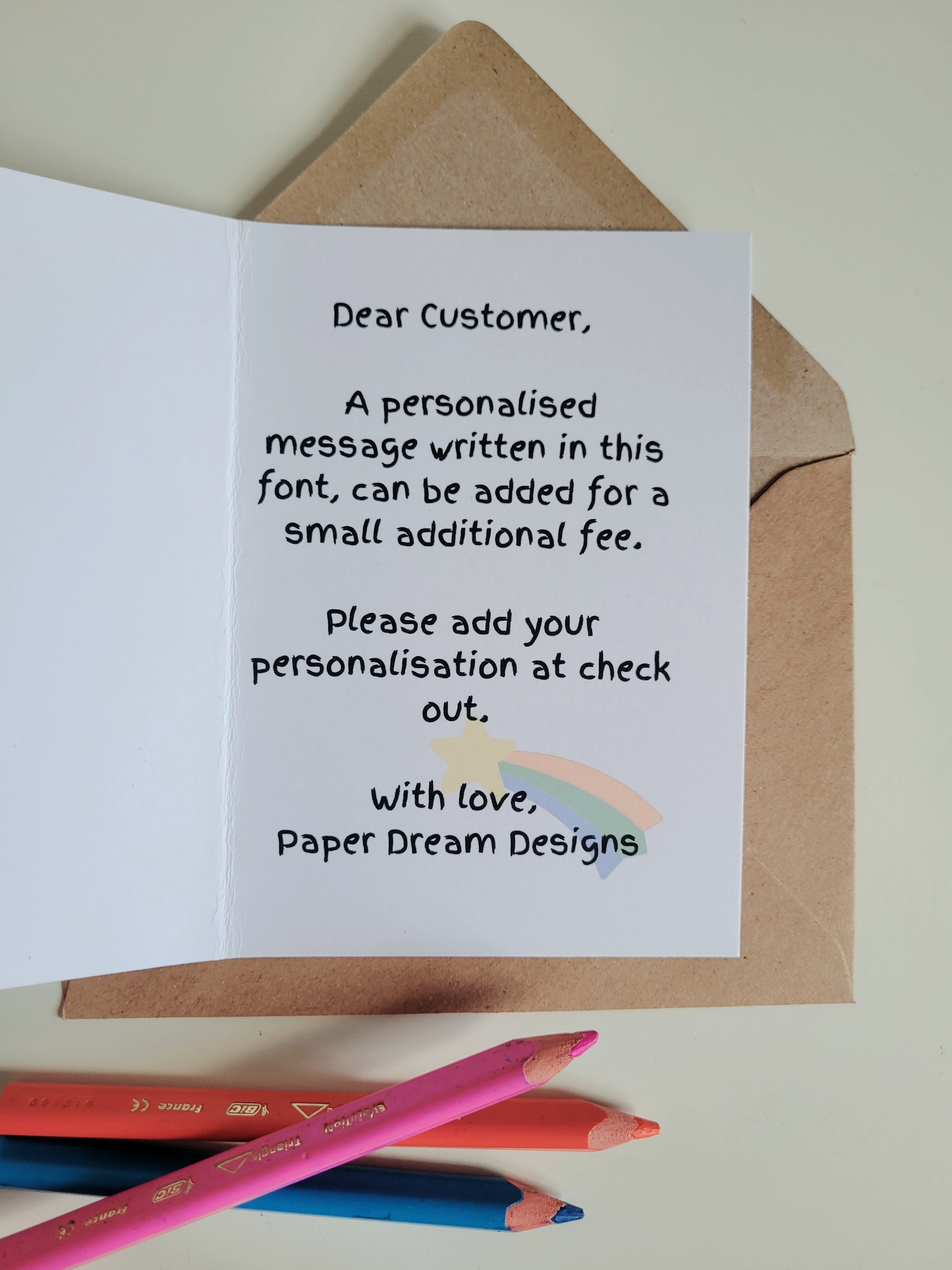 Happy First Day of School Card, Personalised School Card, First Day ...