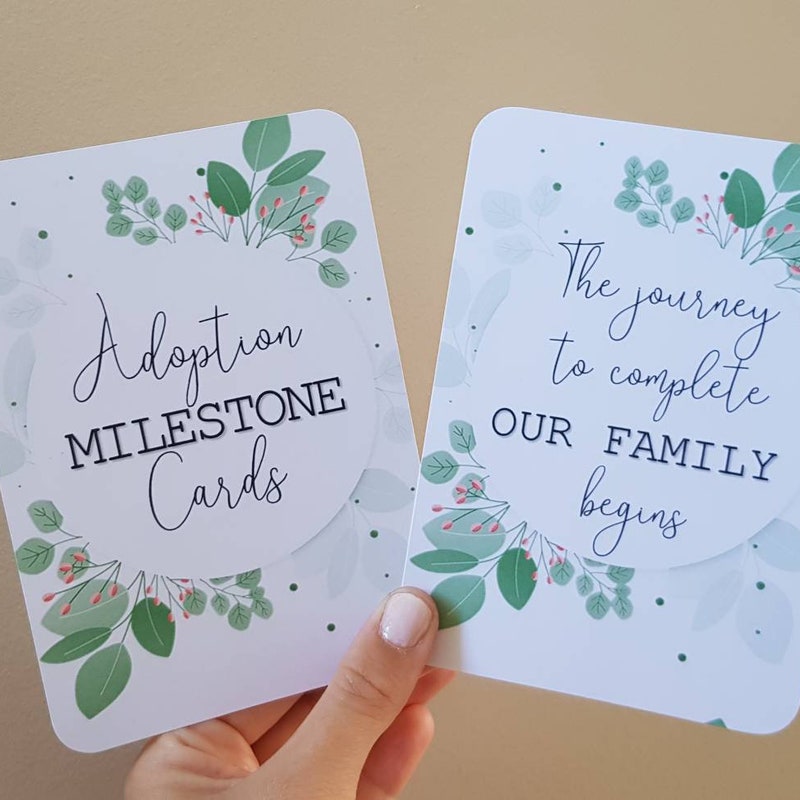 Adoption Card - Etsy