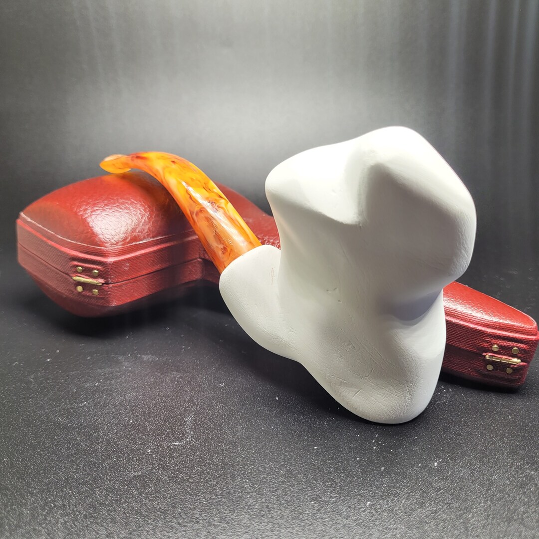 Carve Your Own Pipe uncarved Porous High Grade Block Meerschaum Pipe by ...