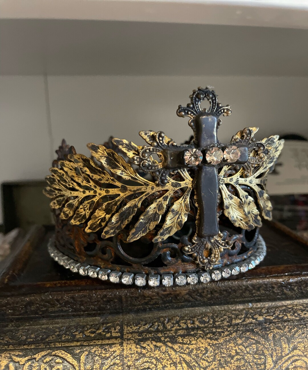 Crown, Cross, Tiara, Royal, Queen, Princess, Candle Ring - Etsy